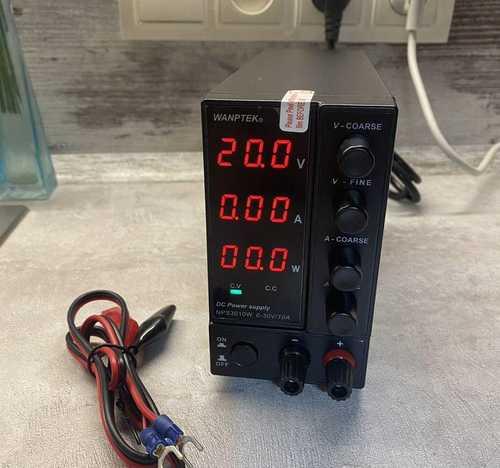 Лабораторный бп 30v 10A (новый)