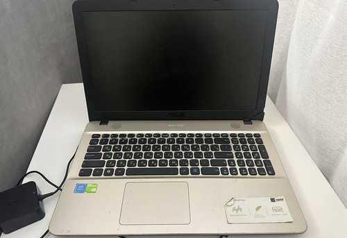 Ноутбук 15.6" ASUS D541N, 500 ГБ, Pentium N4200, RAM 4 ГБ, GeForce 810M 2 ГБ