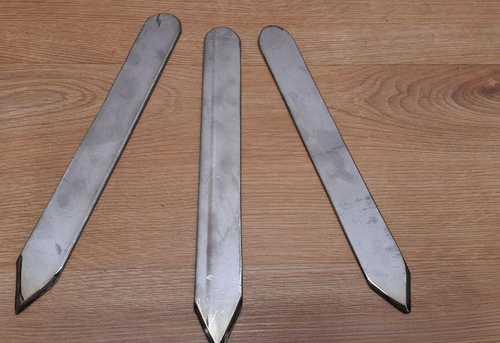 Ножи для обуч. метанию, комп-т 3 шт., нерж. сталь