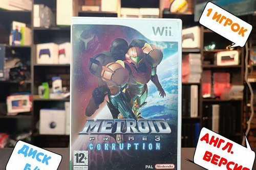 Игра Metroid Prime 3 Corruption Nintendo Wii Б/У