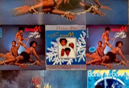 Виниловые пластинки Boney M, abba и другие