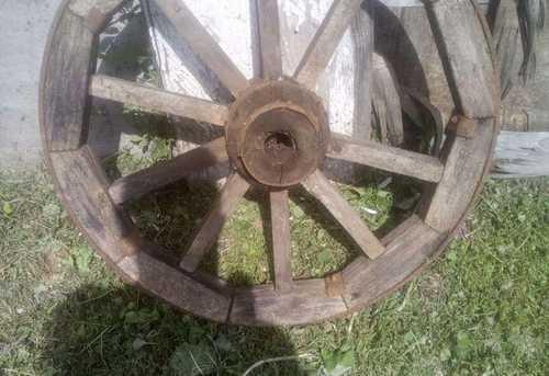 Старое колесо антиквар