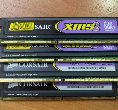 Оперативная память Corsair xms2 ddr2