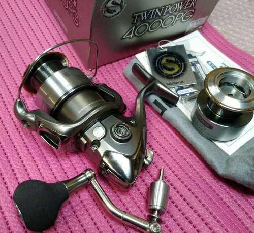 Эксклюзивный Shimano 02 Twin Power 4000PG + шпуля