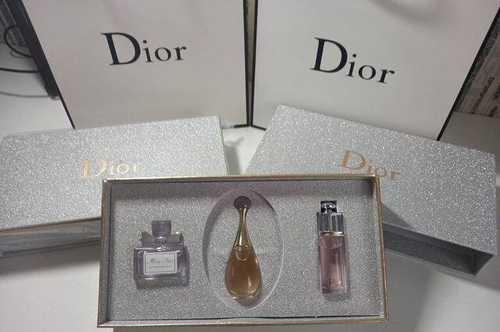 Набор миниатюр-аналогов Dior (Диор), 3 шт х 5 мл