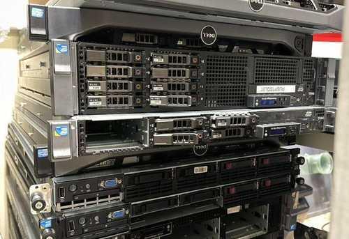 Сервера Dell R320, R610, R710 Корзины + озу, HDD