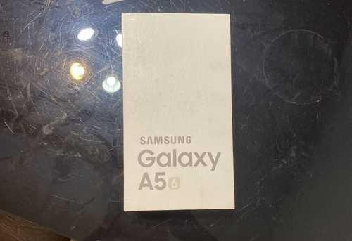 Коробка от телефона galaxy a5