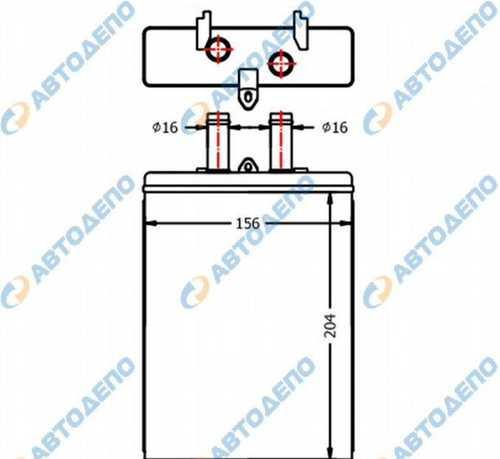Радиатор отопителя салона isuzu исузу