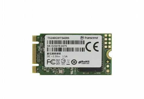 Жесткий диск SSD M.2 Transcend 240Gb (TS240gmts420