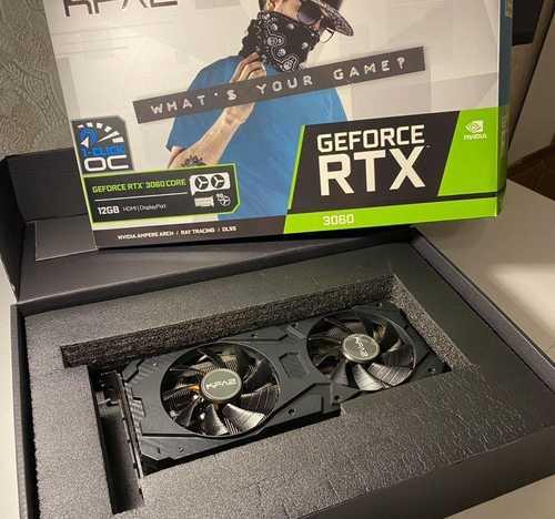 Видеокарта KFA2 GeForce RTX 3060 core 12GB