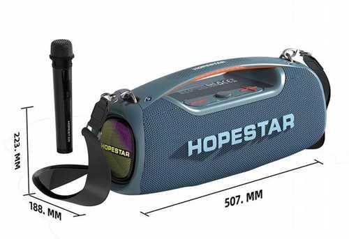 Колонка hopestar a60 синяя оригинал