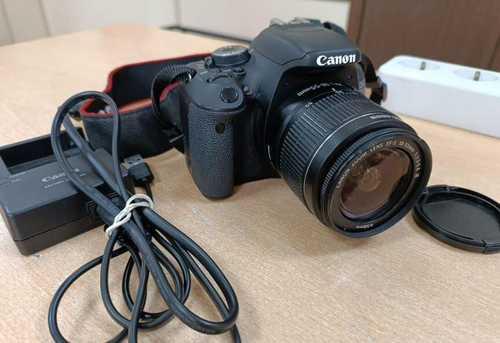 Фотоаппарат Canon DS126311+обьектив canon EF 18-55
