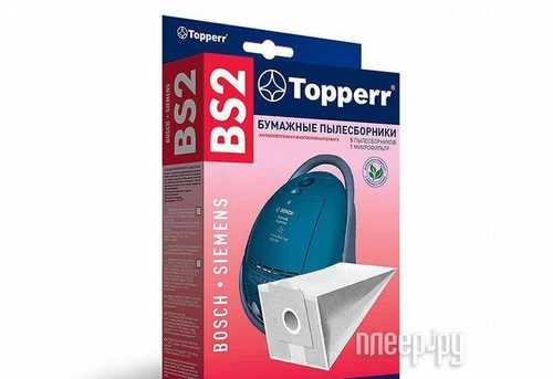 Пылесборники бумажные Topperr BS 2 5шт 1 микр