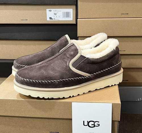 Ботинки Ugg Mens Stitch Slip On Chocolate