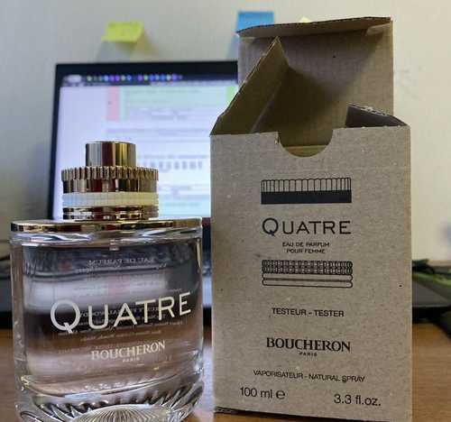 Boucheron quatre pour femme 100 тестер