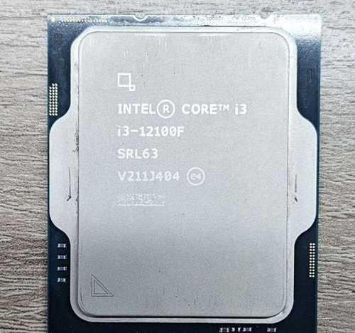 Процессор Intel Core i3 12100f