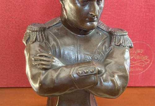 Бюст Наполеон Бонапарт, бронза, 19 см