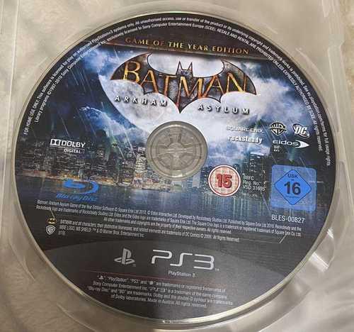 Batman arkham asylum ps3