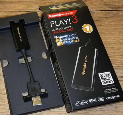 Creative sound blaster play 3