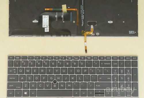 Клавиатура для HP ZBook Fury 15 G7 черная с подсве