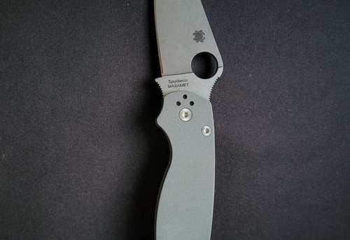 Spyderco paramilitary 2 Maxamet нож складной