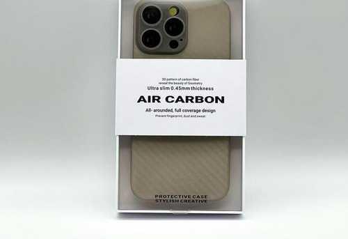 Чехол air carbon iPhone 15 pro/15 pro max/kzdoo