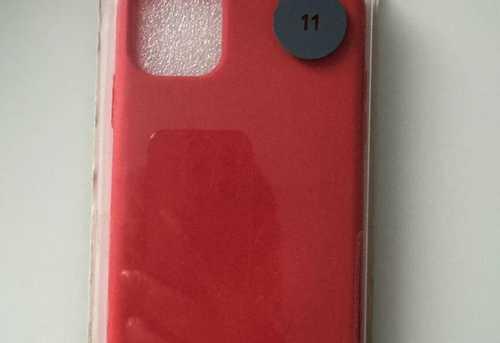Чехол на iPhone 11 красный новый