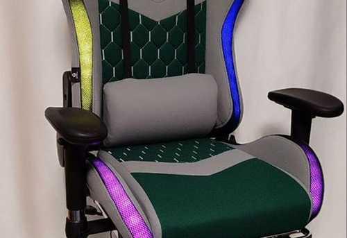 Геймерское компьютерное кресло с RGB-подсветкой