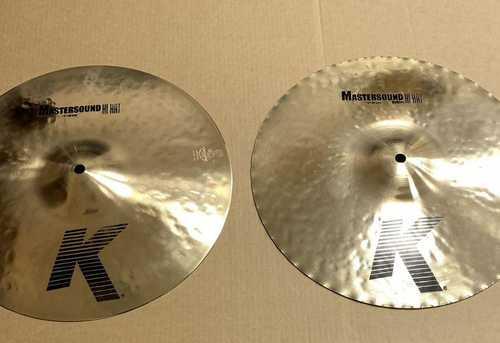 Zildjian 14" K Mastersound Hi-Hat 16, 17 Crash