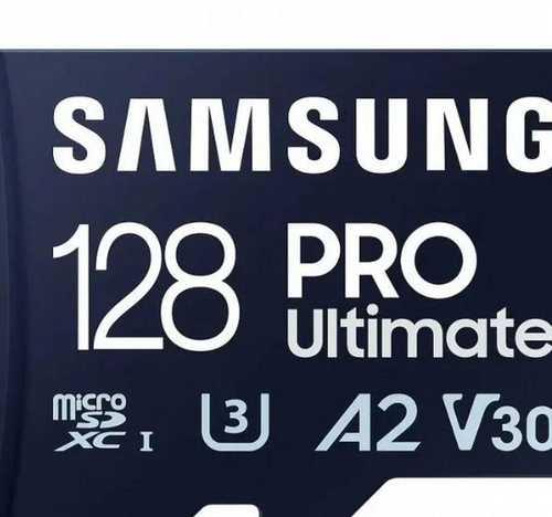 Samsung Pro Ultimate 128 гб + адаптер на SD