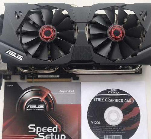 Видеокарта Asus AMD Radeon R9 280 Strix OC 3GB