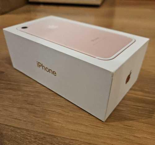 Коробка (упаковка) от iPhone 7 Rose Gold 256GB