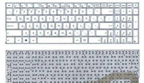 Клавиатура для Asus X540La белая