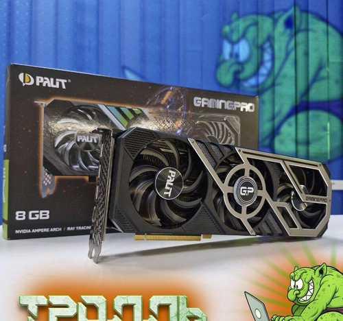 Игровая видеокарта Palit RTX 3070 ti 8Gb