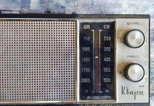 Радиоприемник кварц404