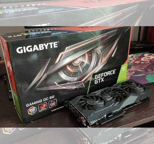 Видеокарта Gigabyte gtx 1660 super 6gb gaming oc