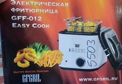 Фритюрница gfgril-012 easy cook новая