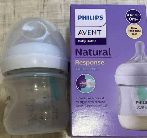 Бутылочка для кормления philips avent natural