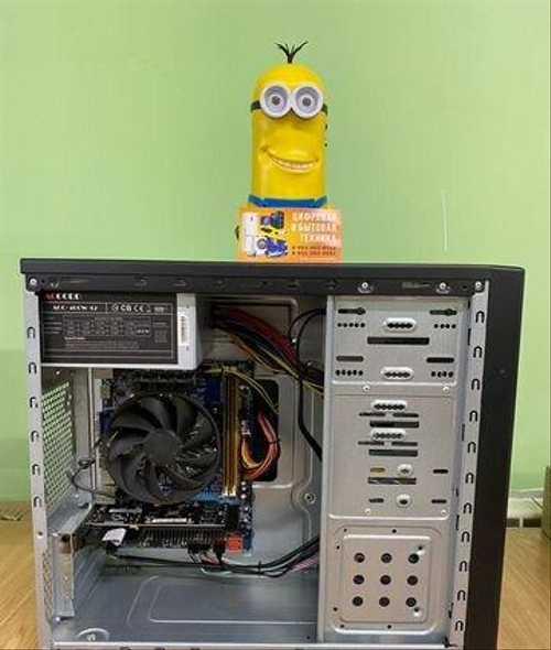 Четырехядерный пк /GT 710 1GB/ SSD 128Gb/ 8 Gb