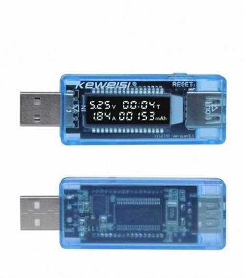 Тестер USB keweisi KWS-V20 (0-3A,4-20V)