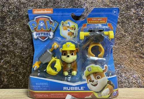 Новая фигурка Paw Patrol Rubble