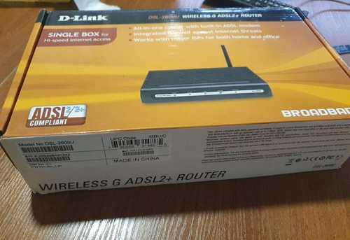 Adsl модем d-link dsl-2600u