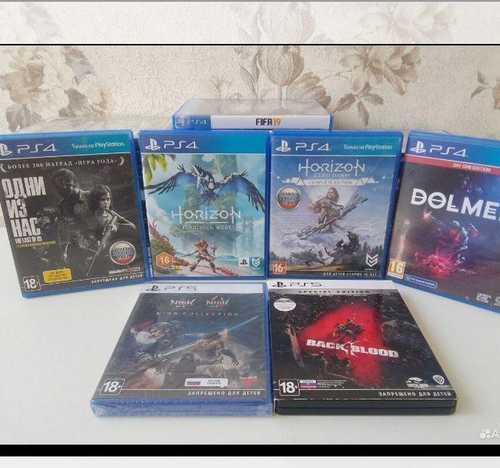 PS4 Dolmen/ Nioh/ Last of Us/ Black4Blood/ Horizon