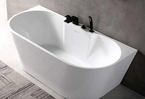 Пристенная Акриловая ванна abber AB9296-1.5