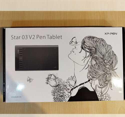 Графический планшет xp pen star 03 v2 pen tablet