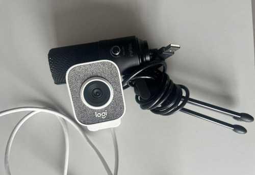 Logitech StreamCam и Микрофон fifine k669