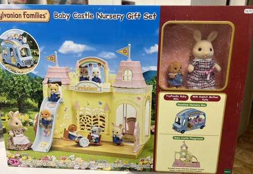 Sylvanian families дворец замок автобус