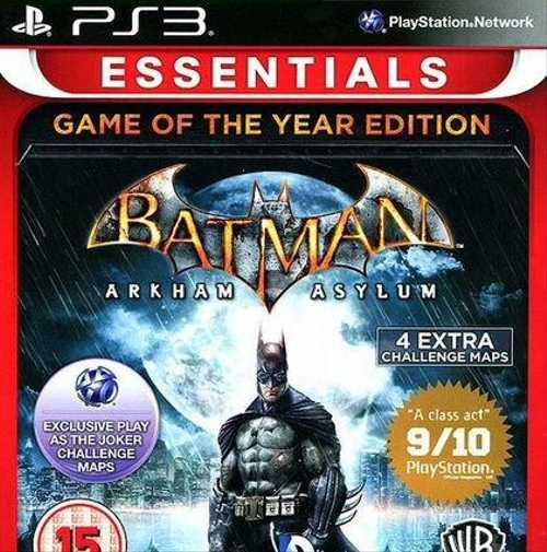 Batman Arkham Asylum goty (PS3)