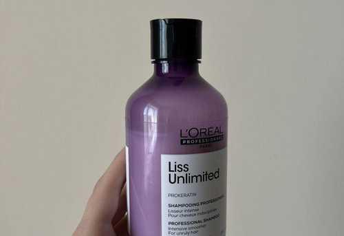 Шампунь L'oreal professionnel liss unlimited