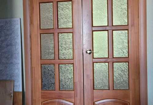 Двери межкомнатные деревянные с коробкой
